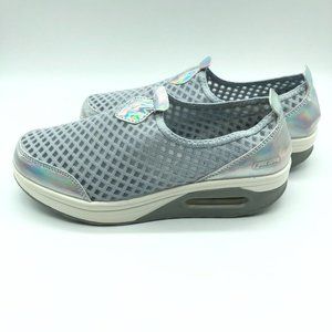 Unbranded | Shoes | Womens Mesh Platform Sneakers Slip On Iridescent ...
